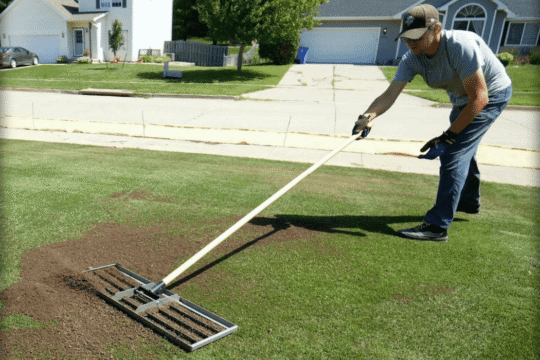 Lawn Sand and Leveling Guide - GardenKT
